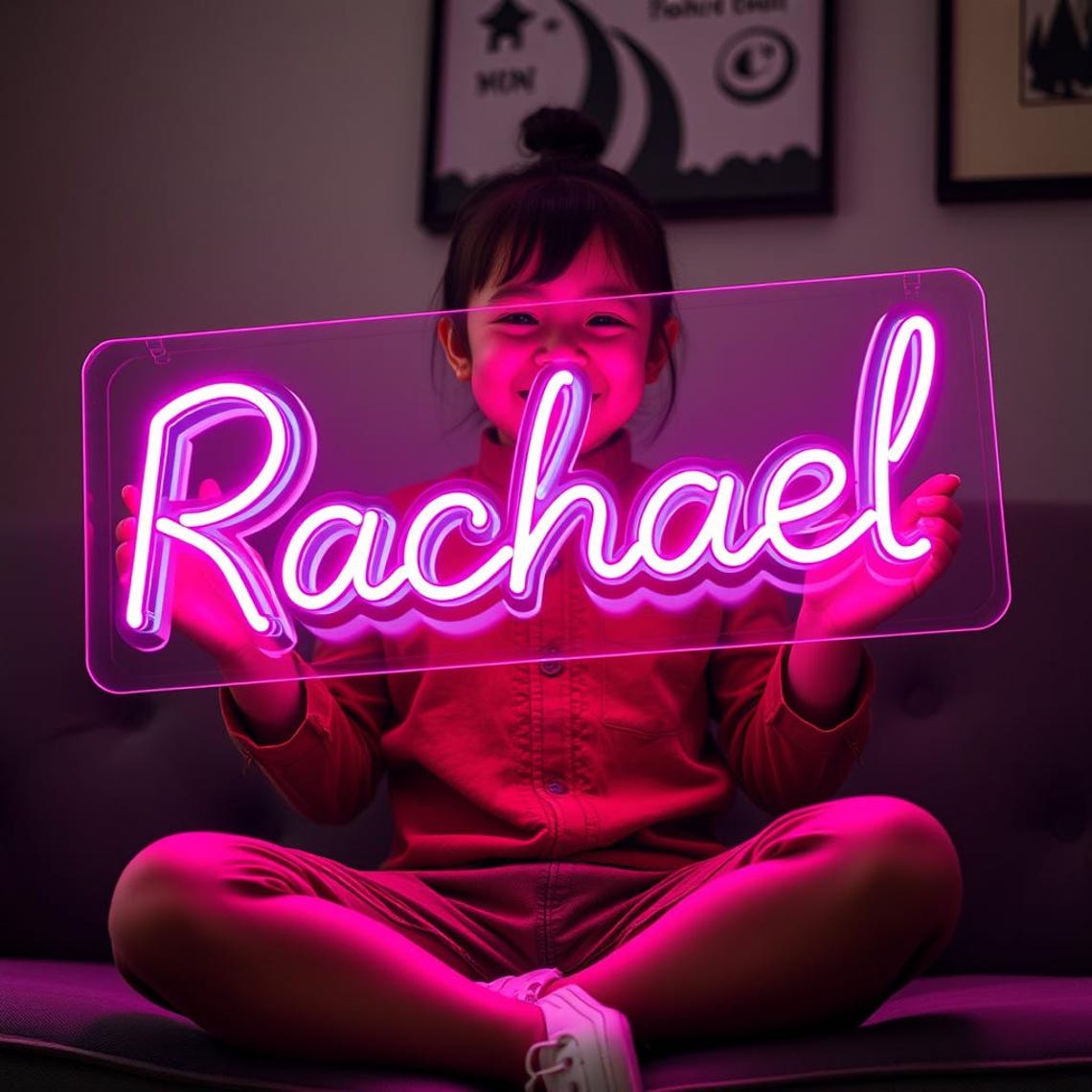 Custom LED Neon Sign Personalized Name Light Custom Wall Decor Unique ...