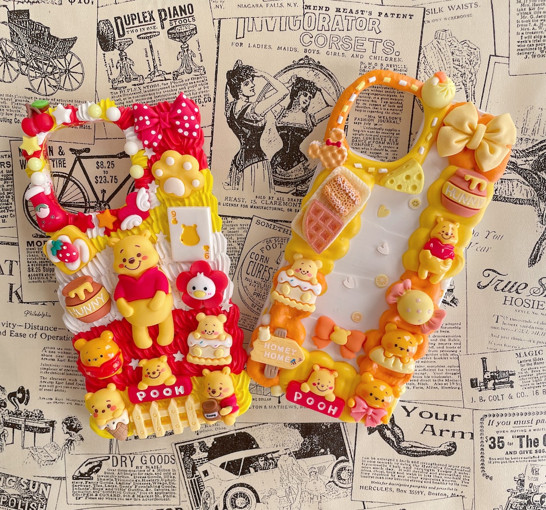 Honey Bear Decoden Phone Cases for All Models, Handmade Phone Cases ...