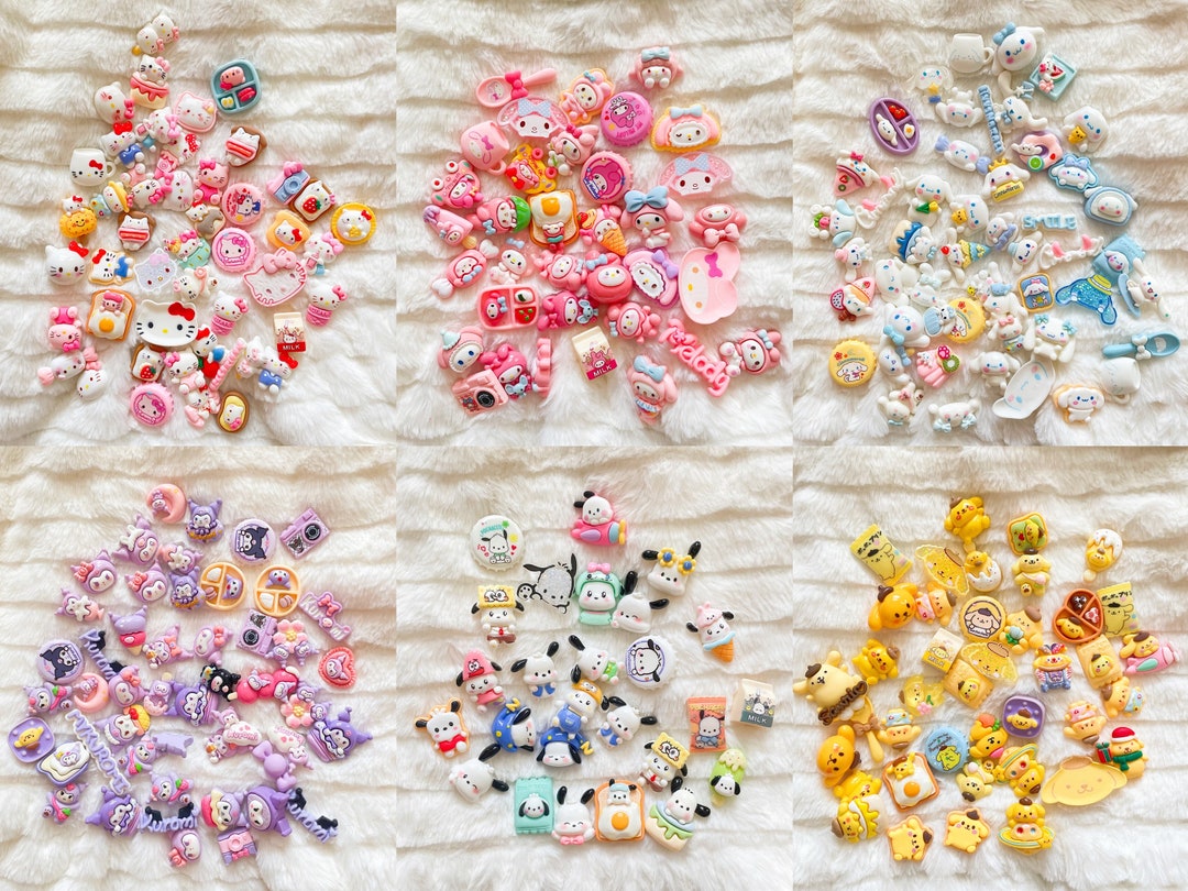 Kawaii Resin Cabochons, Decoden Flatback Charms - Etsy
