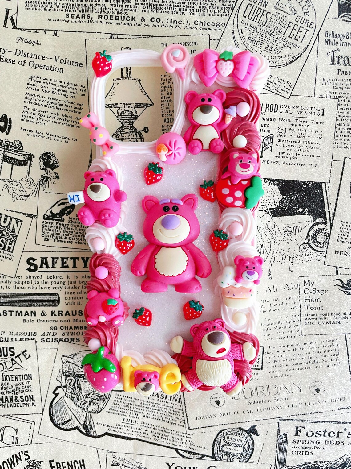 Ready to Ship iPhone 12/ iPhone 12 Pro Decoden Phone Case, Kawaii Cute ...