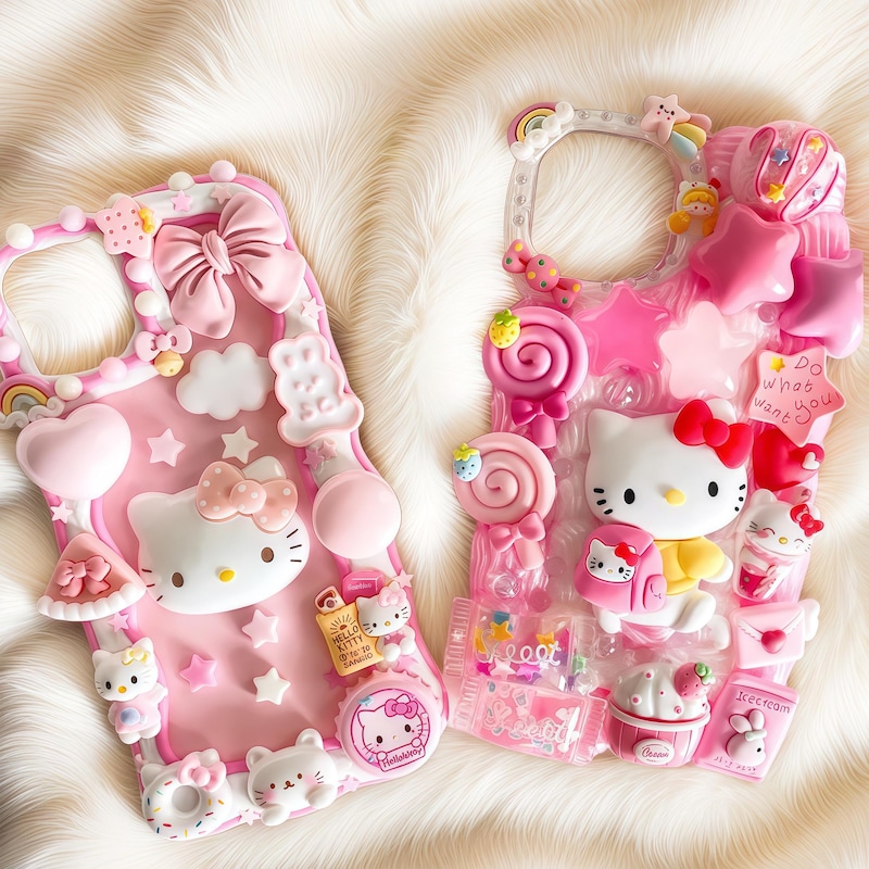 Hello Kittys Phone Case - Etsy