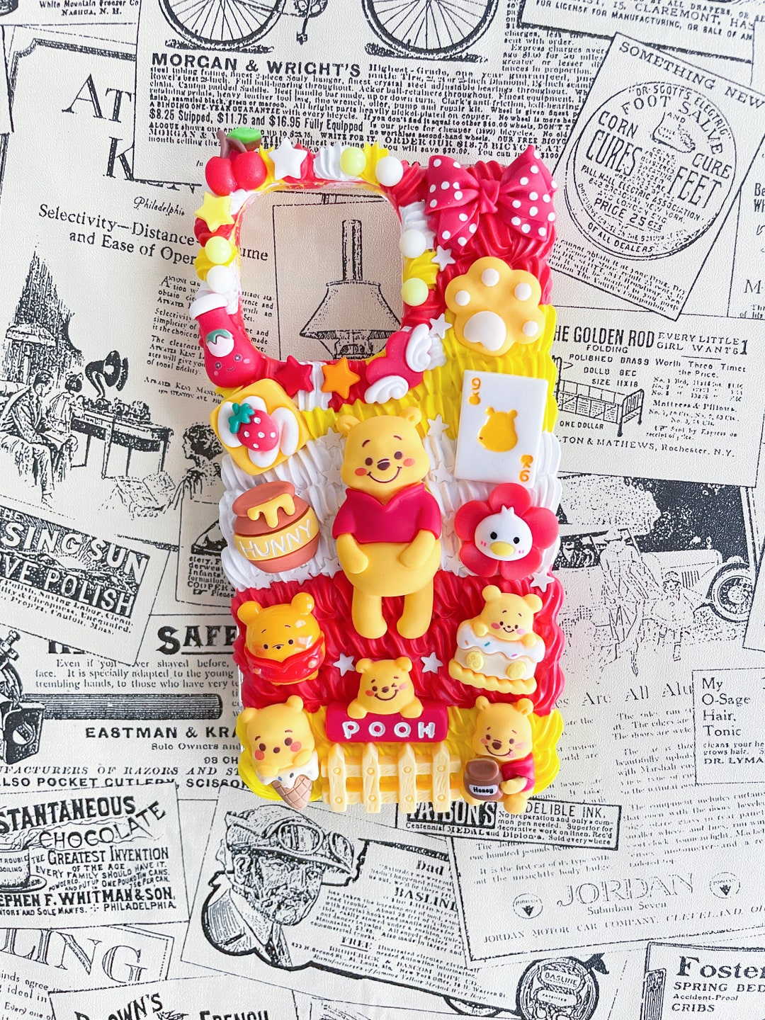 Ready to Ship iPhone 13 Pro Decoden Phone Case, Kawaii Cute Handmade ...