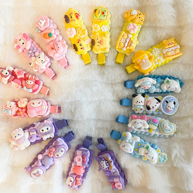 Kawaii Hair Clip - Etsy