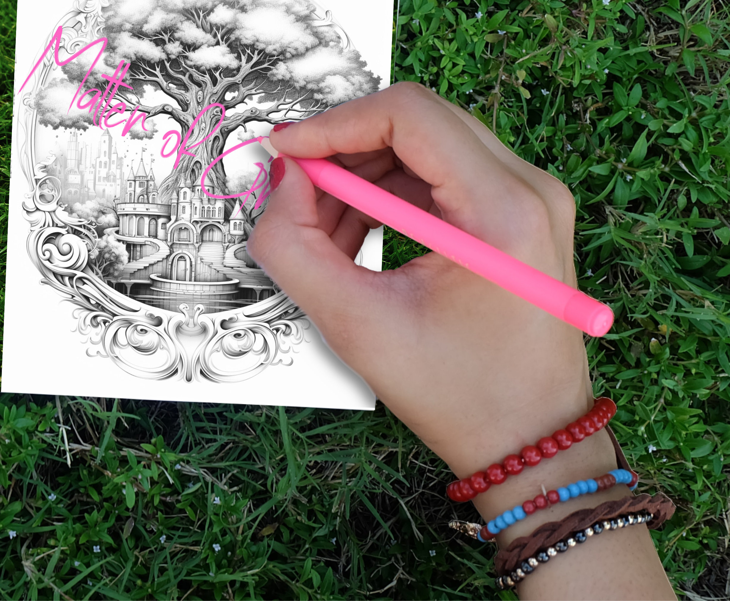Tree of Life Coloring Book Living Intertwined Part 1: Digital Download ...