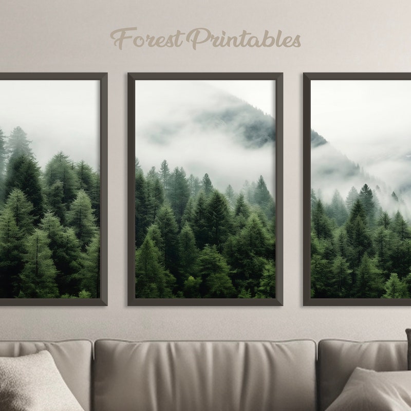 Forest Wall Art - Etsy