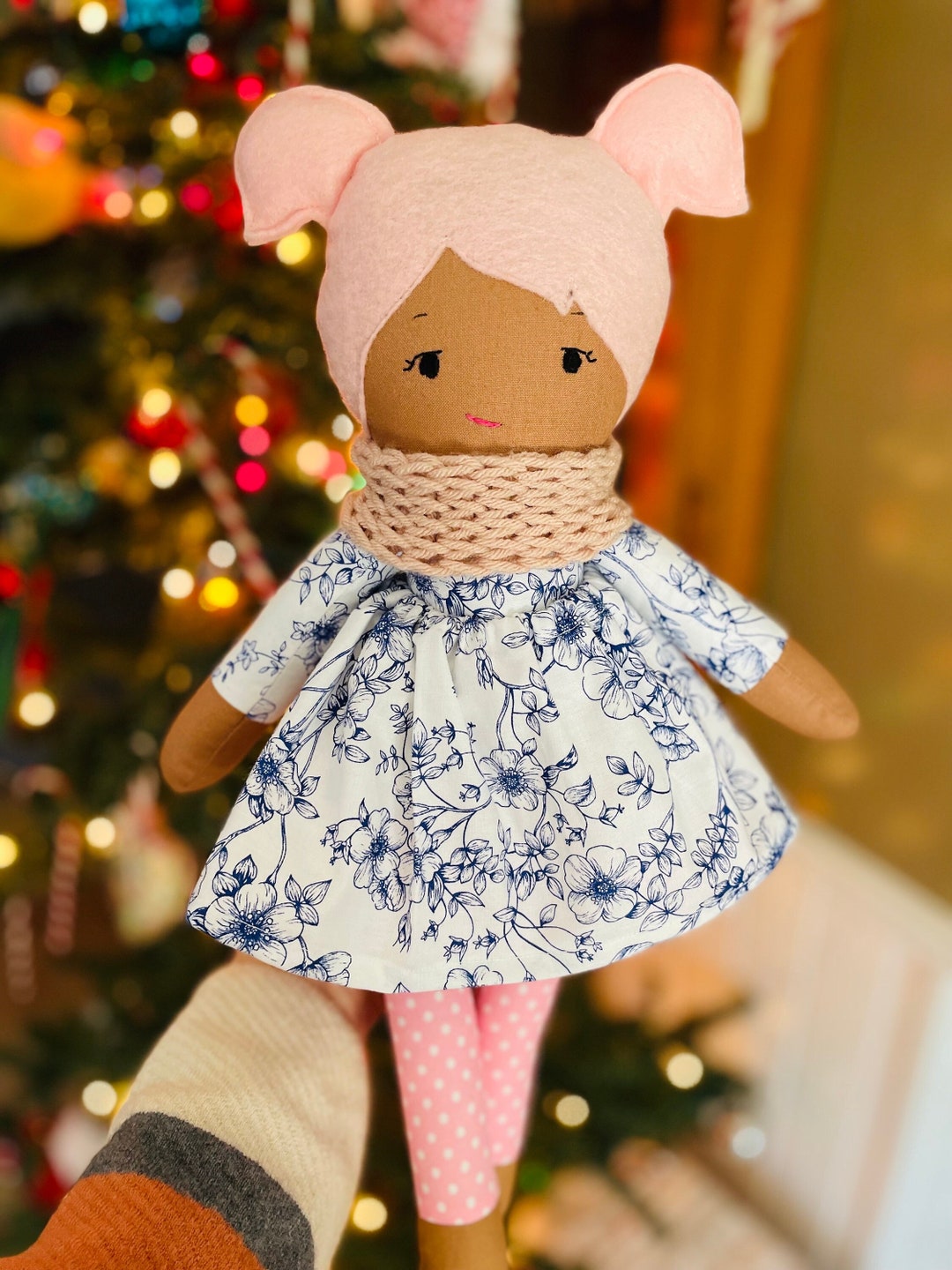 Adorable Custom Handmade Doll, Safe Play Doll, Soft Toddler Doll, Gift ...