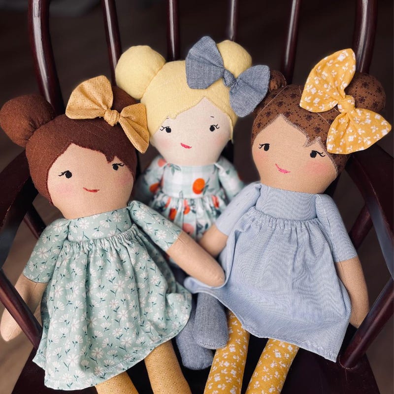 Cloth Doll Pattern - Etsy