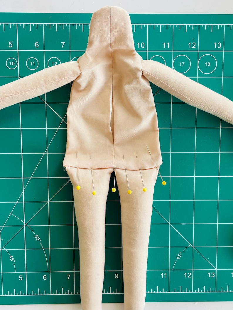 Basic Cloth Doll BODY PATTERN, Make the Perfect Gift for Your Rag Doll ...