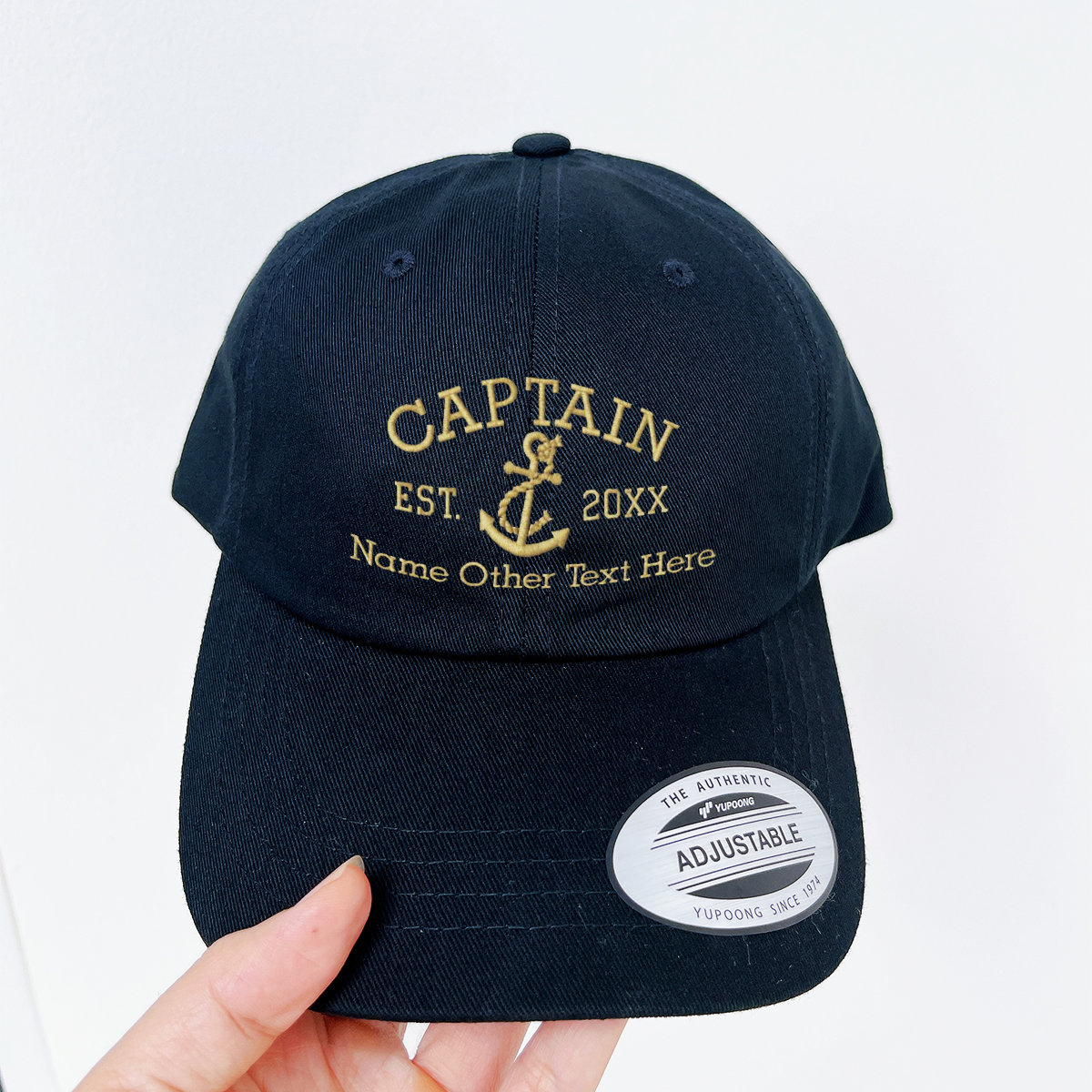 Boat Captain Baseball Hat