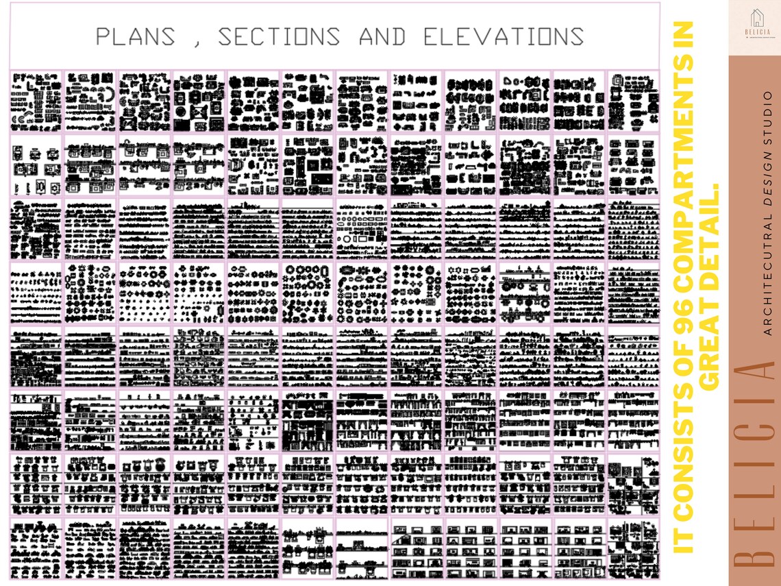 Best Autocad Blocks 2D DWG Library - the World's Largest and Well ...