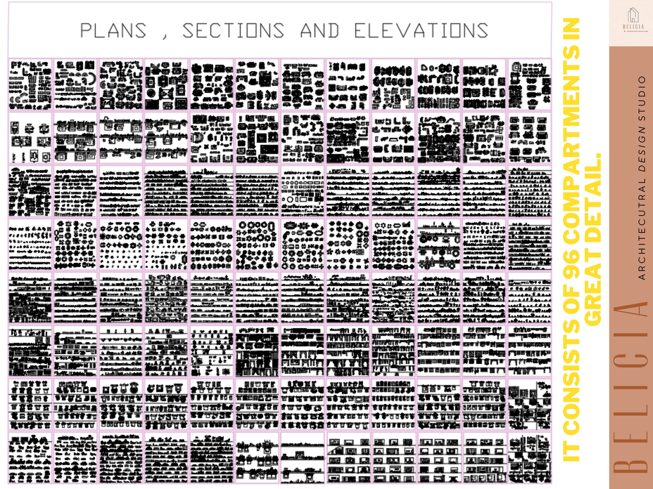 Best Autocad Blocks 2D DWG Library - the World's Largest and Well ...