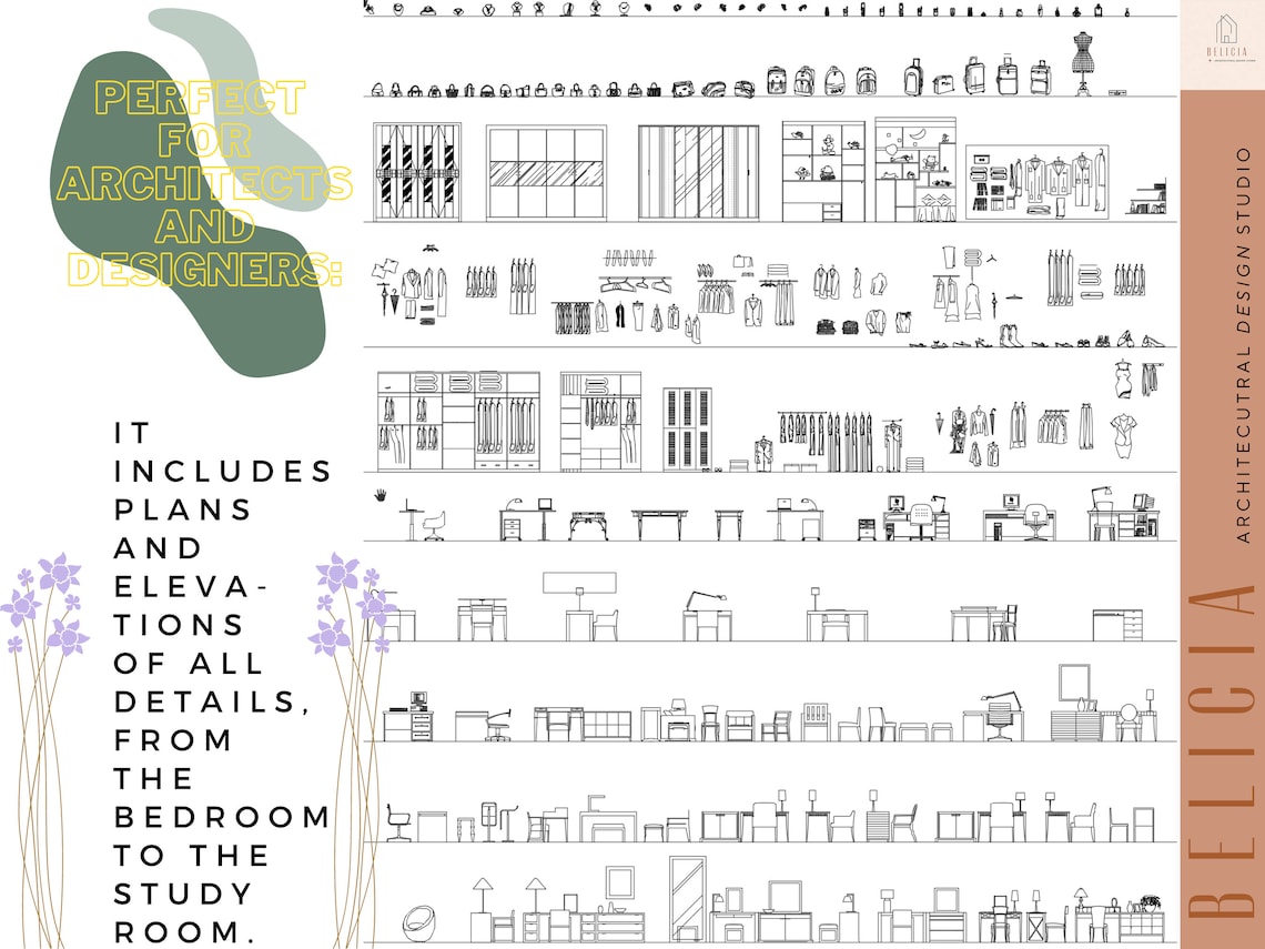 Best Autocad Blocks 2D DWG Library - the World's Largest and Well ...