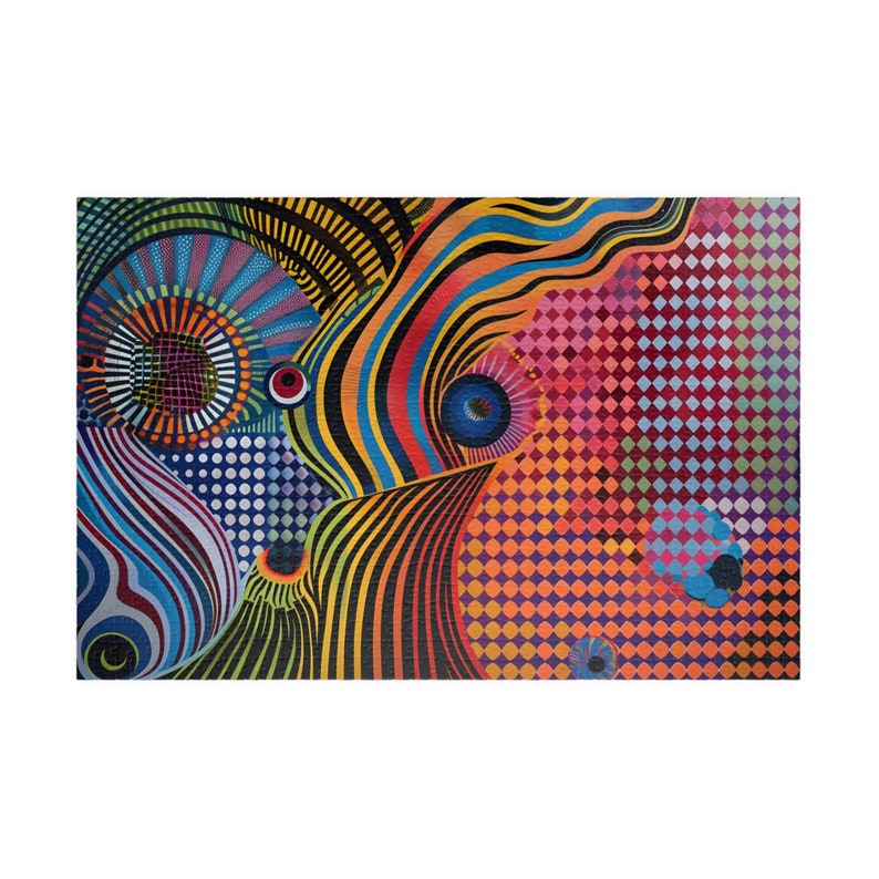 Alien Overlord: A Street Meets Op Art Quest #13961-25346 - Etsy