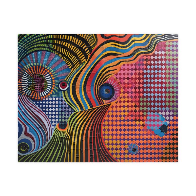 Alien Overlord: A Street Meets Op Art Quest #13961-25346 - Etsy