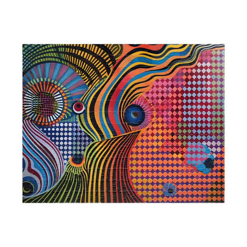 Alien Overlord: A Street Meets Op Art Quest #13961-25346 - Etsy