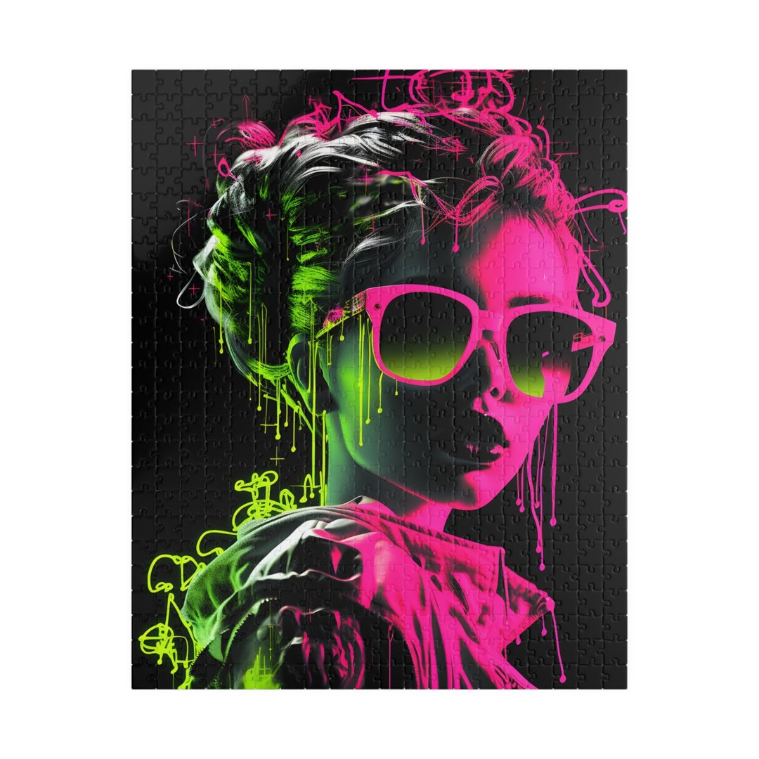 Neon Graffiti: Aetherpunk Magic - Etsy