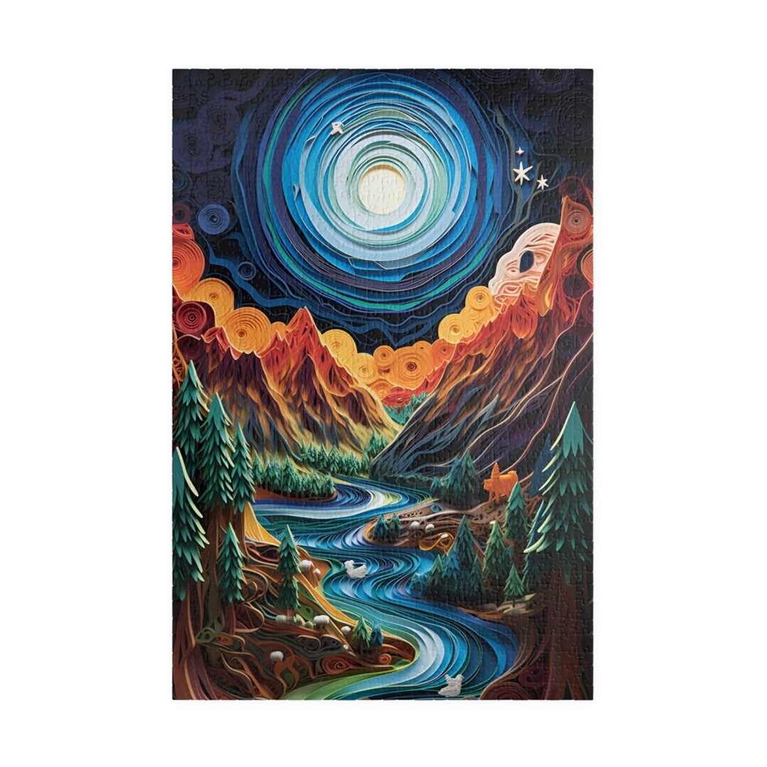 Paper Spectrum: A Quilled Mountain Majesty - Etsy