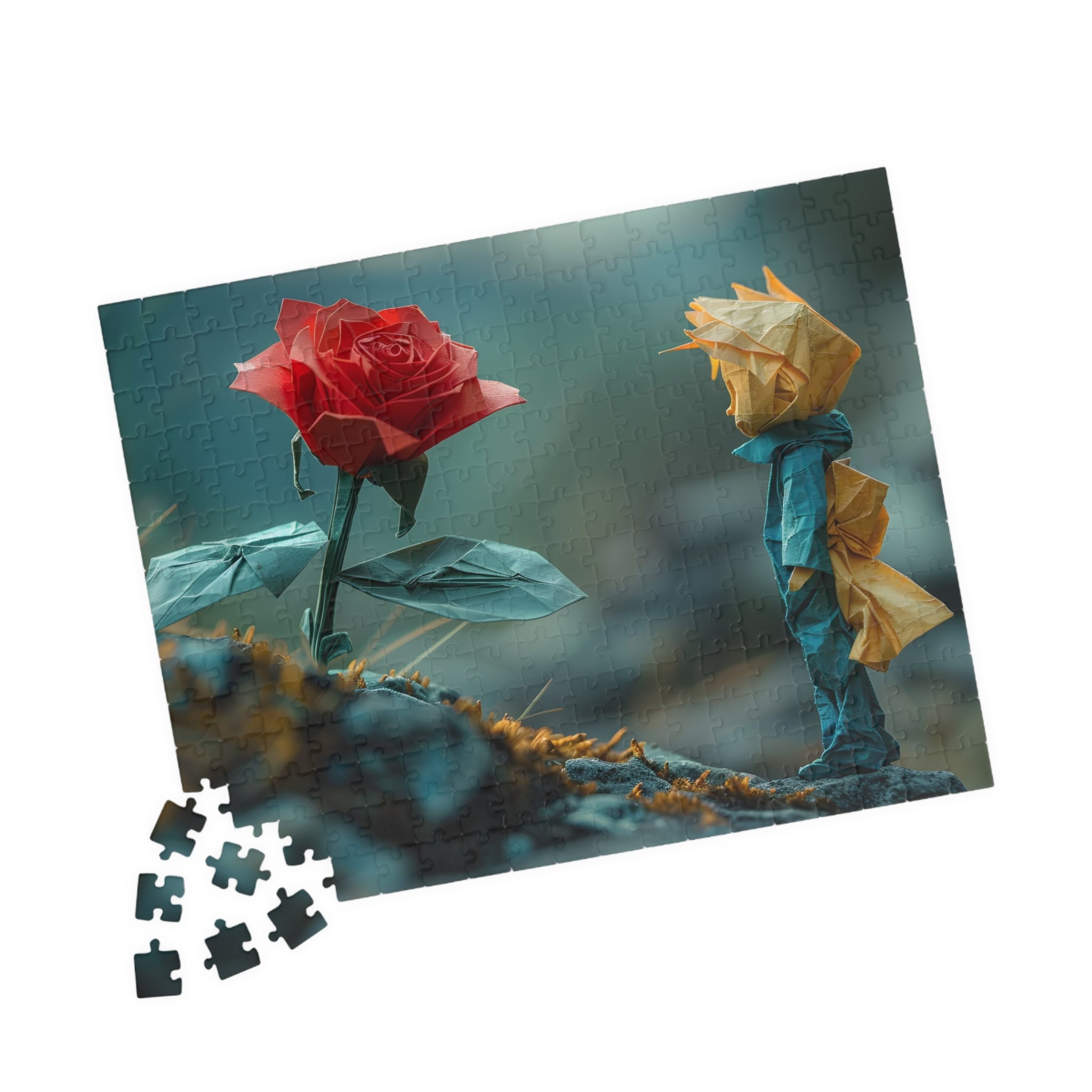 The Origami Prince and the Neon Rose 13851-24943 - Etsy