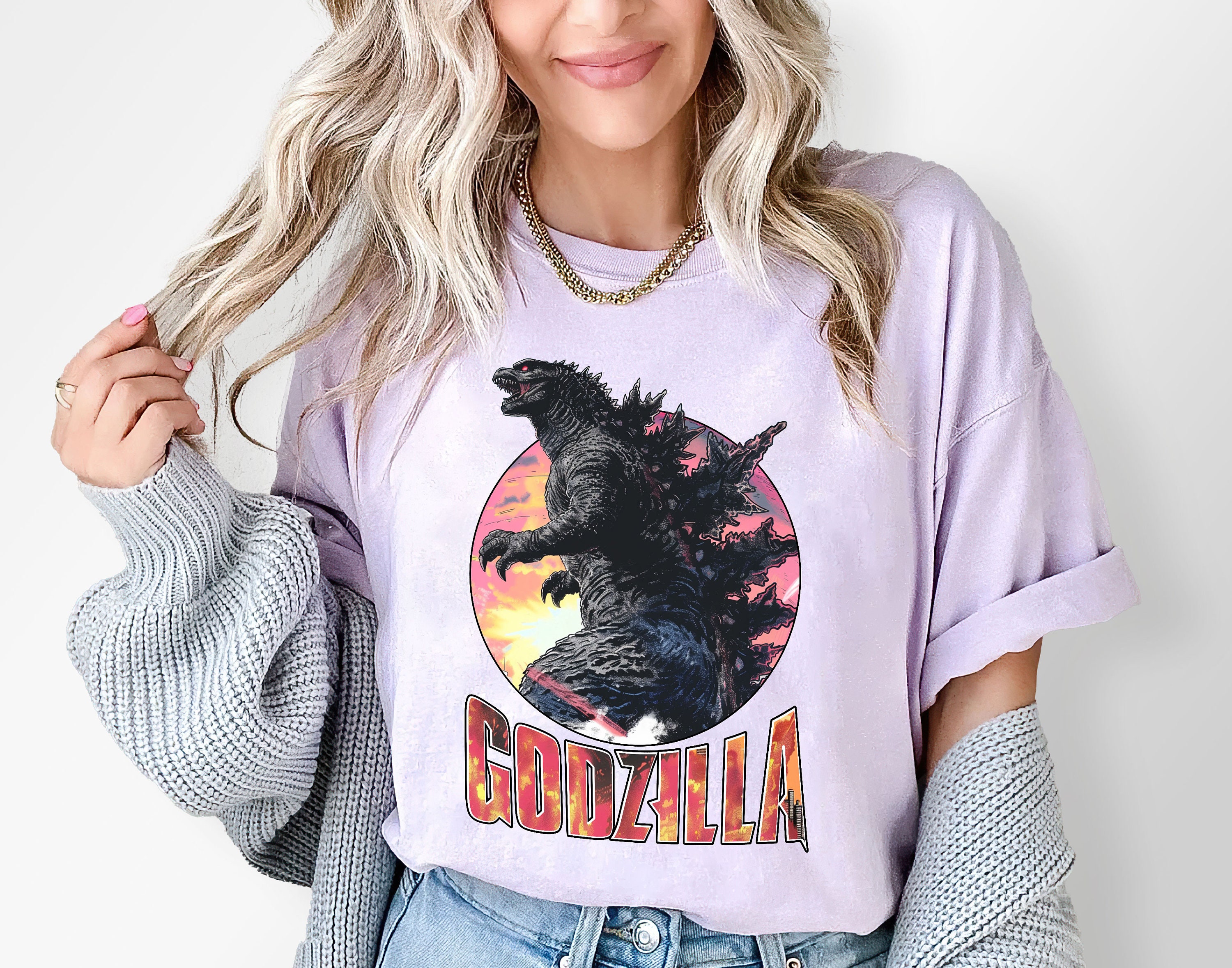 Camisa Godzilla X Kong The New Empire 2024, sudadera Godzilla King of Monsters, regalo de ...
