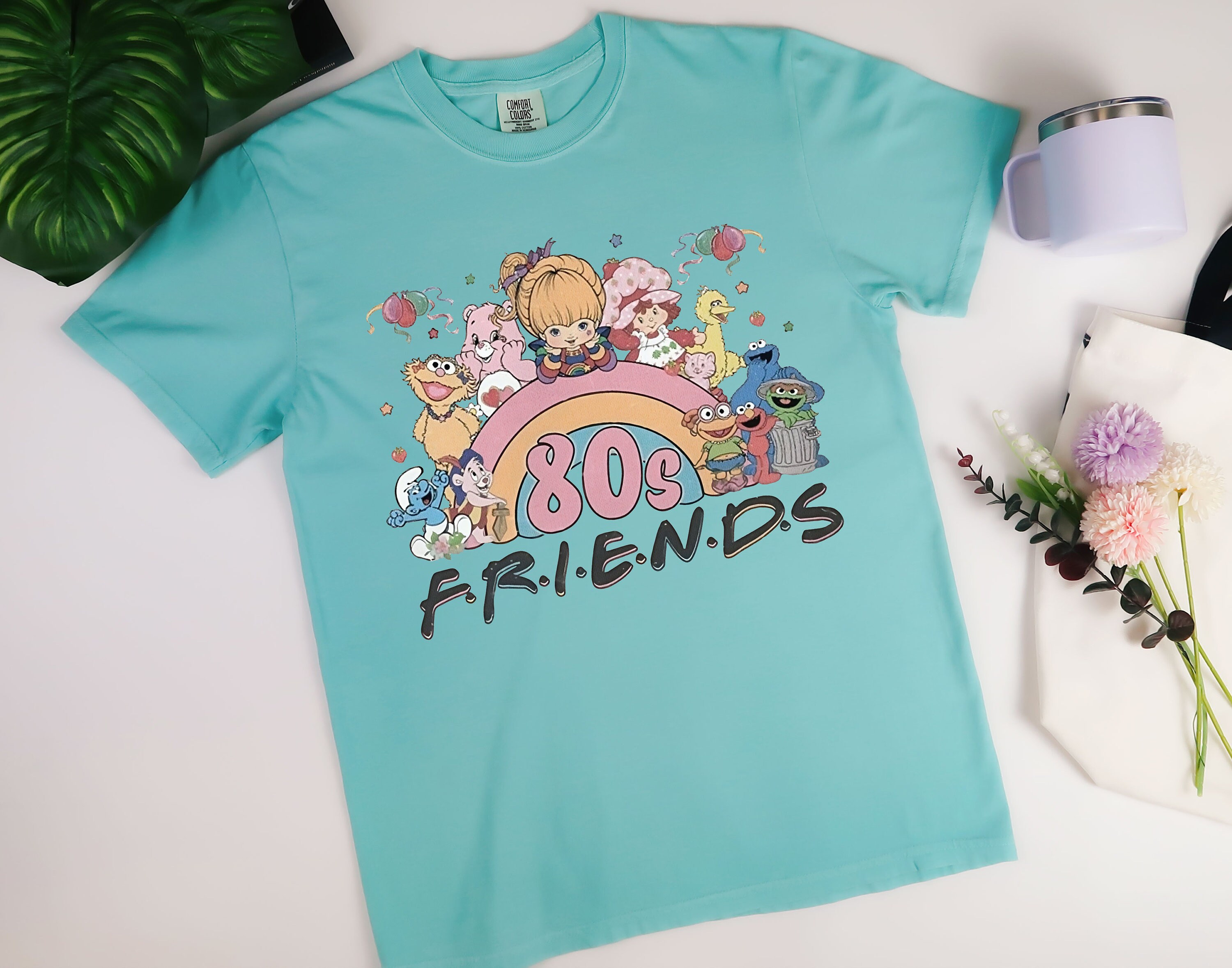 Vintage Cartoon Friends Nostalgia Shirt, Friends 80s Cartoon Shirts ...