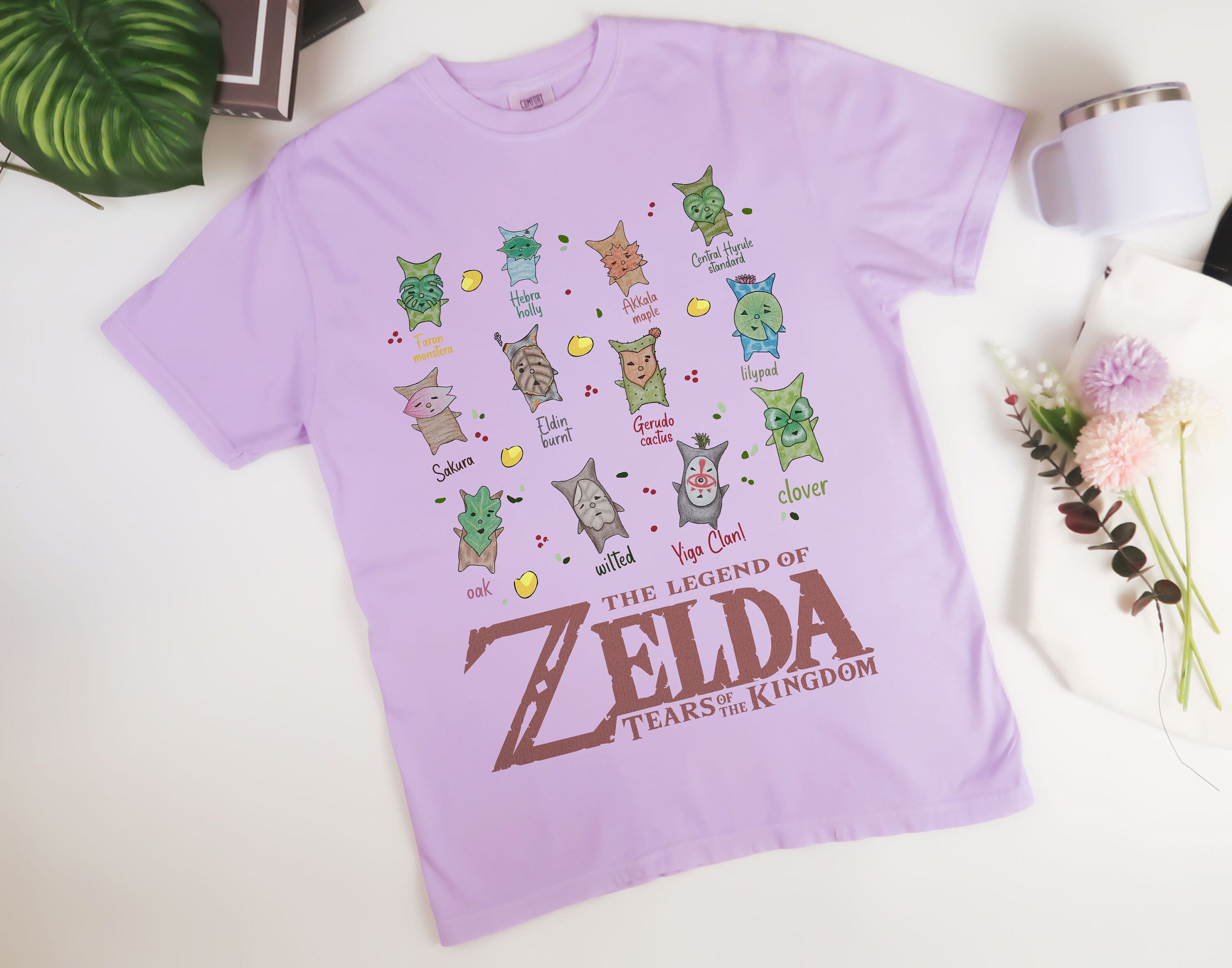 The Legend of Zelda Shirt, Tears of the Kingdom Shirts, Zelda Korok ...