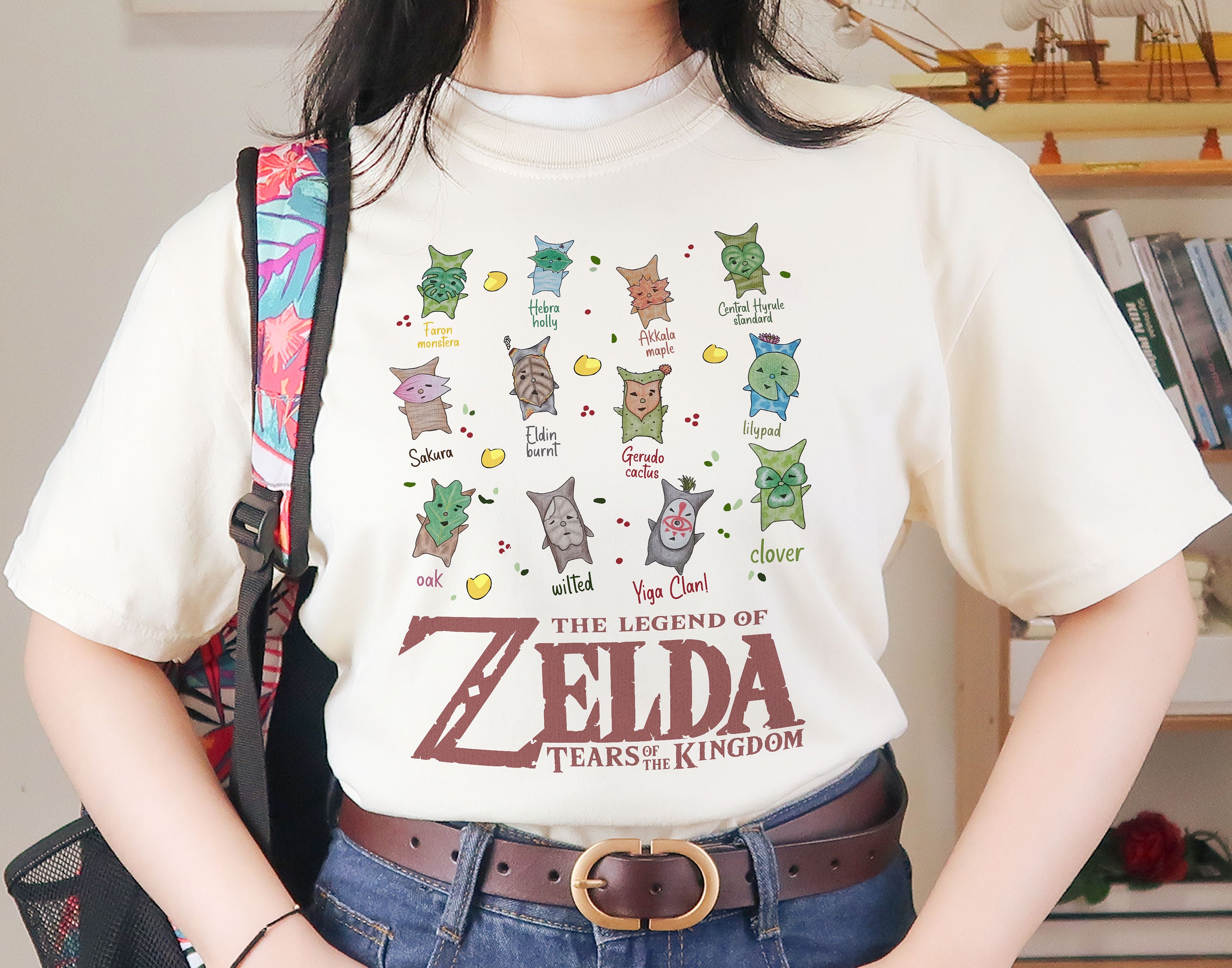 The Legend of Zelda Shirt, Tears of the Kingdom Shirts, Zelda Korok ...