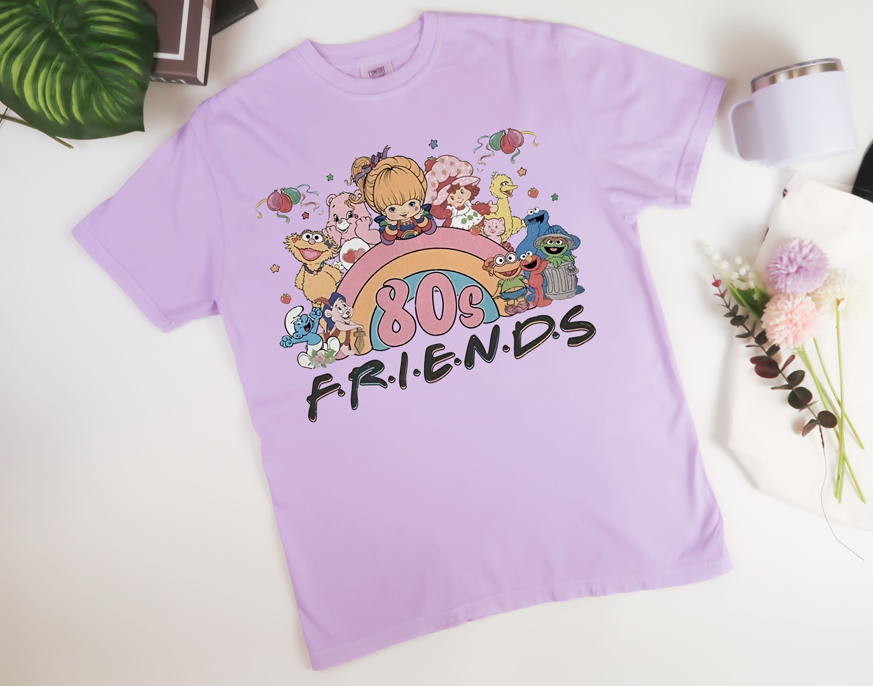 Vintage Cartoon Friends Nostalgia Shirt, Friends 80s Cartoon Shirts ...