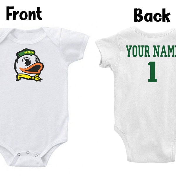Oregon Ducks Baby - Etsy