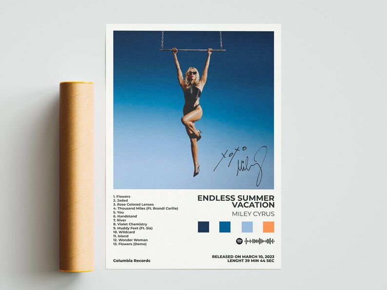 Pick Your Own Album Poster Custom Album Poster Album Cover Tracklist ...