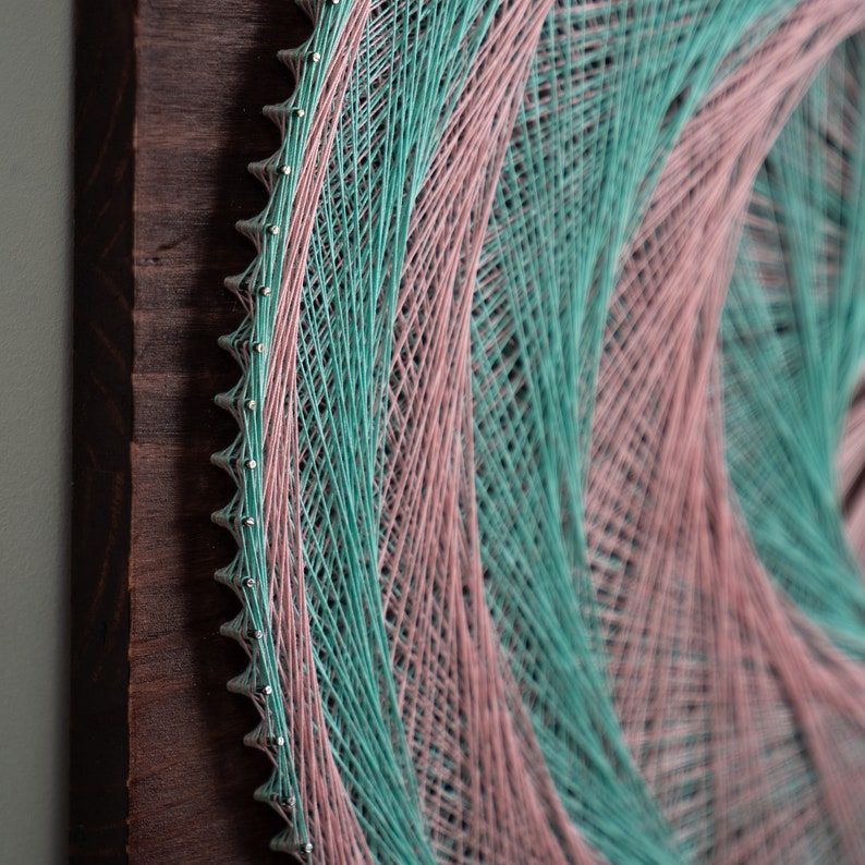 INTERTWINED Mandala Sacred Geometry Beautiful String Art, Wall Art - Etsy