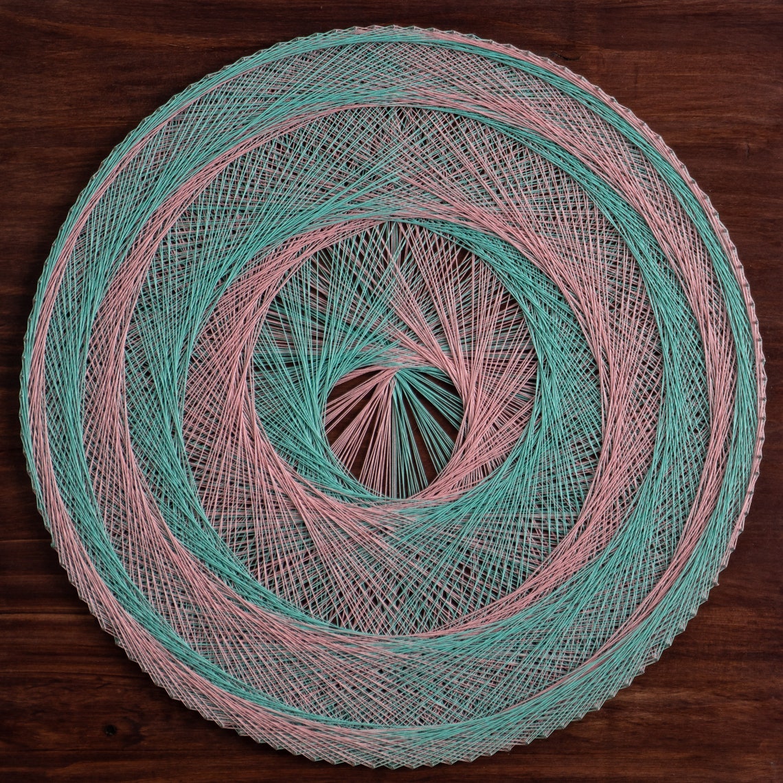 INTERTWINED Mandala Sacred Geometry Beautiful String Art, Wall Art - Etsy