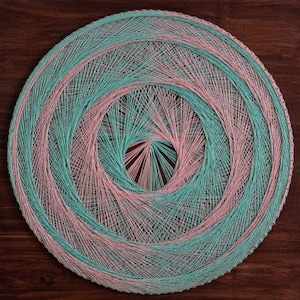 INTERTWINED Mandala Sacred Geometry Beautiful String Art, Wall Art - Etsy