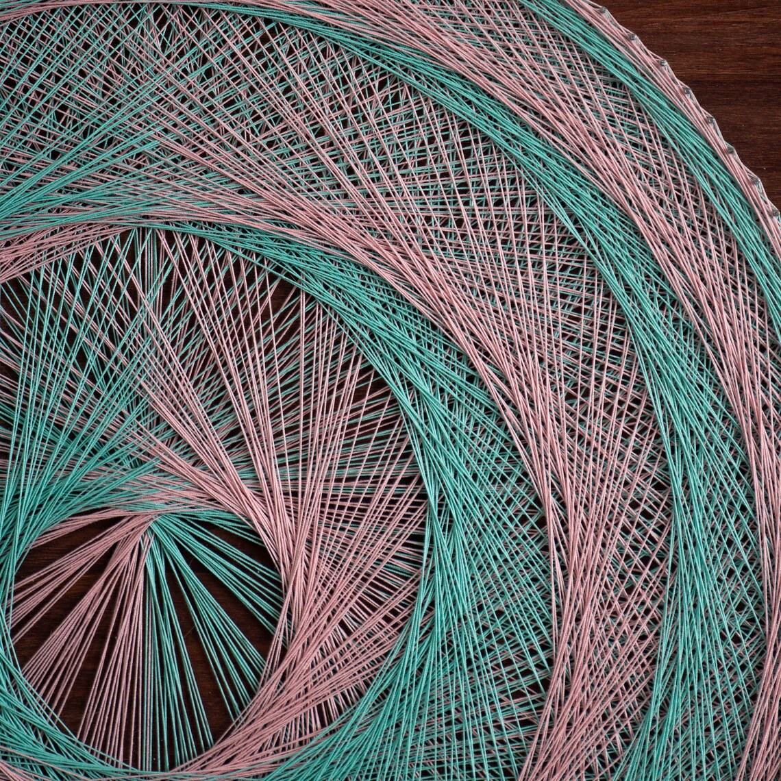 INTERTWINED Mandala Sacred Geometry Beautiful String Art, Wall Art - Etsy