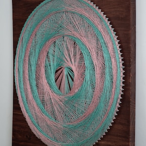 INTERTWINED Mandala Sacred Geometry Beautiful String Art, Wall Art - Etsy