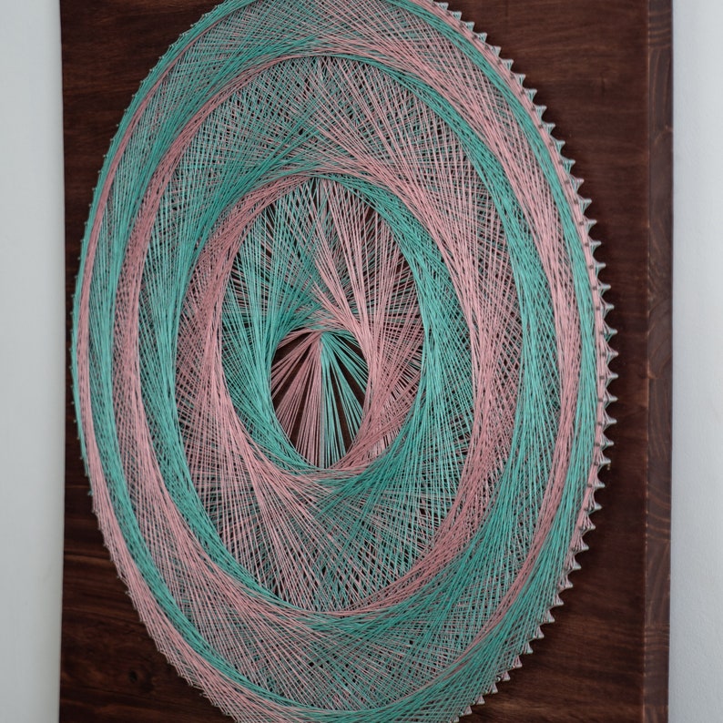 INTERTWINED Mandala Sacred Geometry Beautiful String Art, Wall Art - Etsy