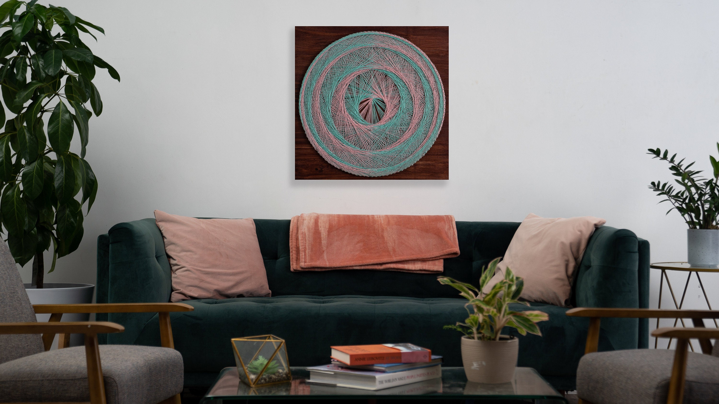 INTERTWINED Mandala Sacred Geometry Beautiful String Art, Wall Art - Etsy