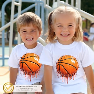 Drippy Ball Basketball Melt PNG |basketball Dripping Ice Cream Drip ...