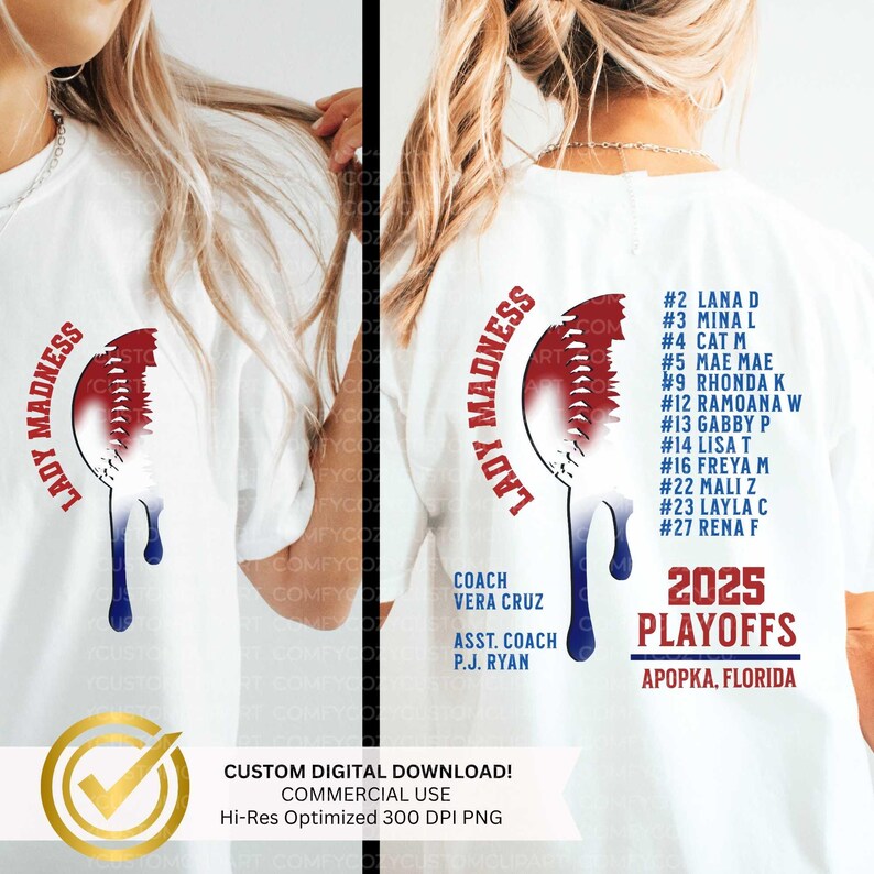 Softball Roster Back Png, Custom Drip Baseball Design, All Stars Team ...