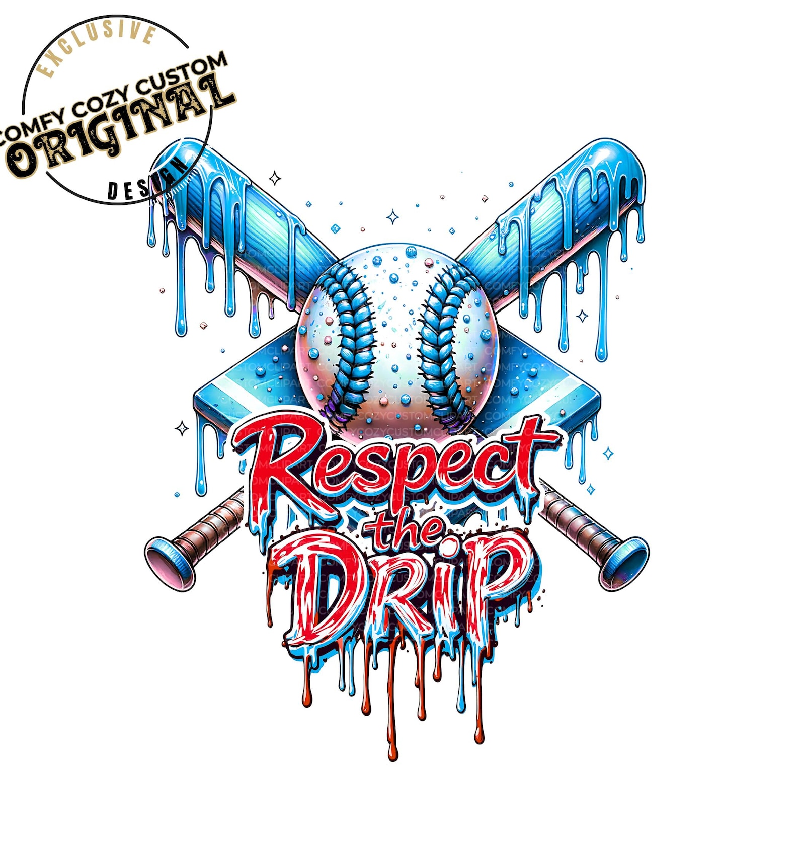 Best Baseball Drip Drippy Icecream Drip Png|respect the Drip ...