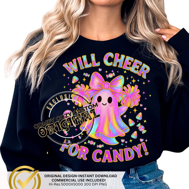 Ghost Cheerleader Shirts - Etsy