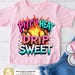 Cute Pitcher Softball Melt Ice Cream Glove Drippy Bat Ball Dripping ...