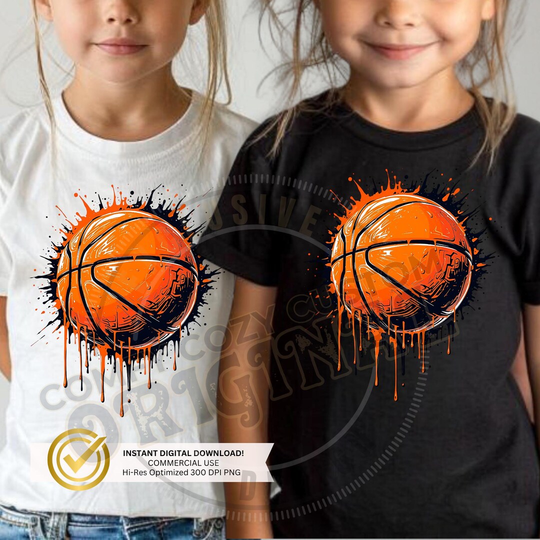 Drippy Ball Basketball Melt PNG |basketball Dripping Ice Cream Drip ...