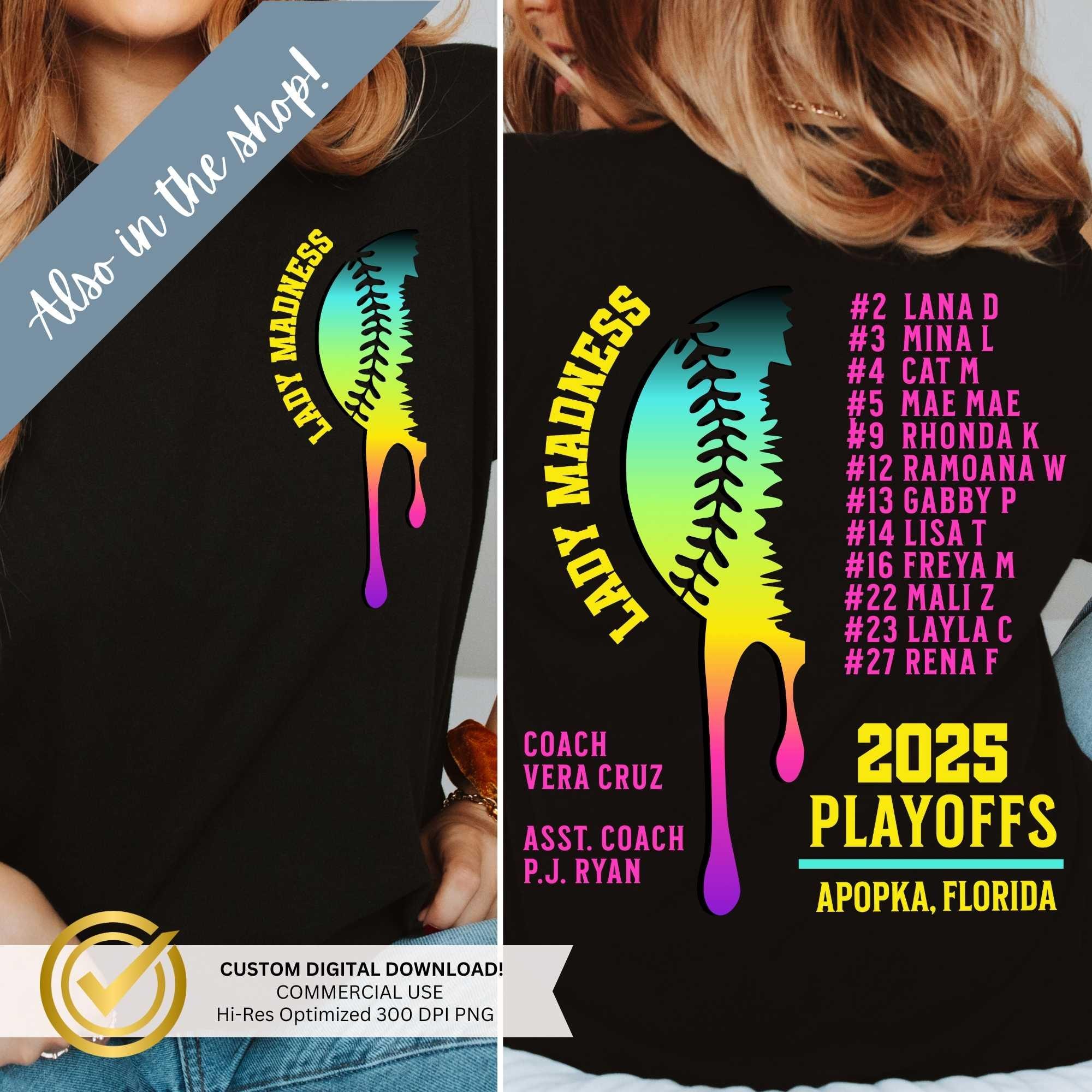 DIY Canva Fundraiser Custom Mascot Cheer Team Shirts | Editable ...