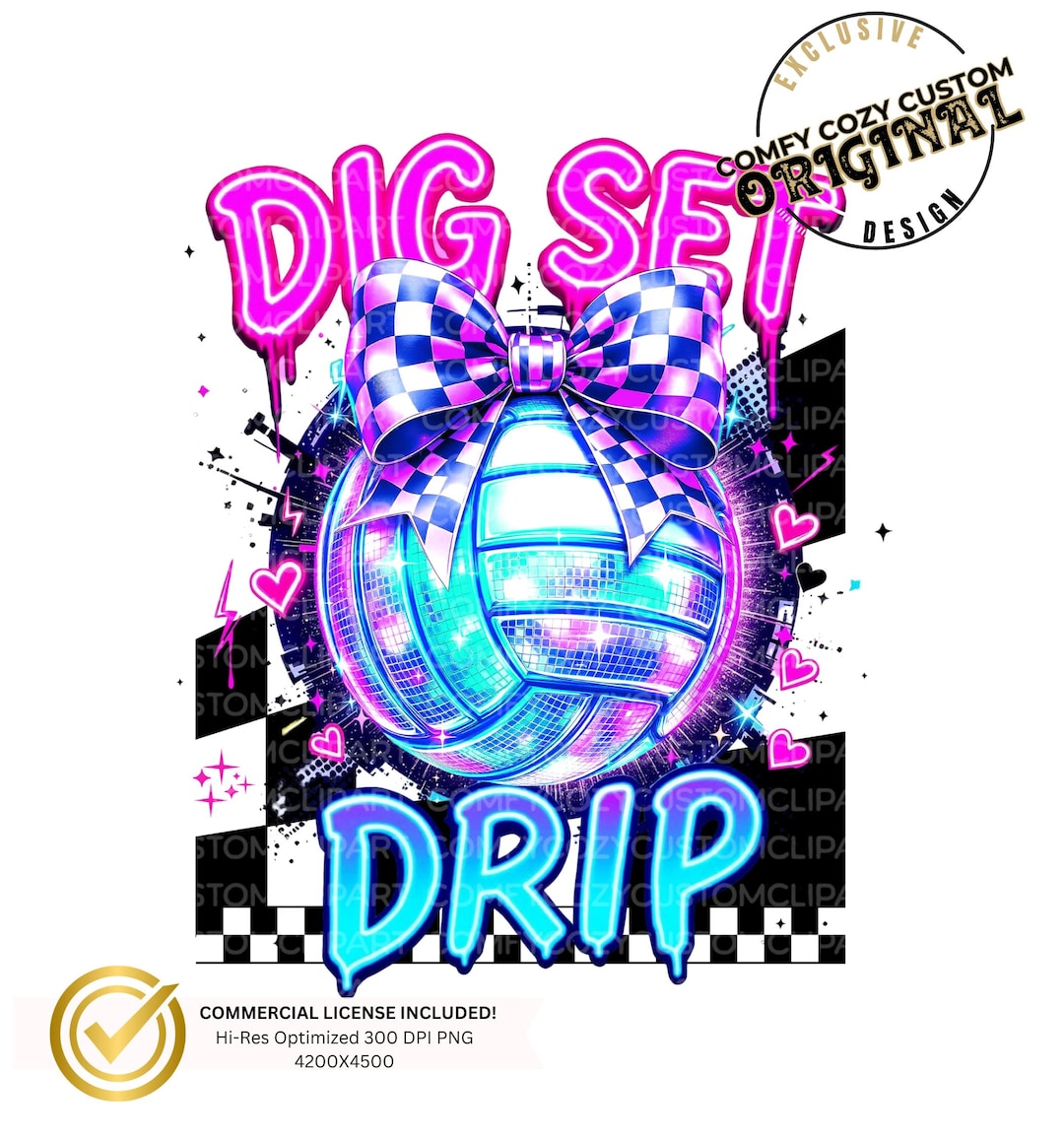 Neon Coquette Y2K Volleyball Melt Ice Cream Drippy Ball Png|drippin ...