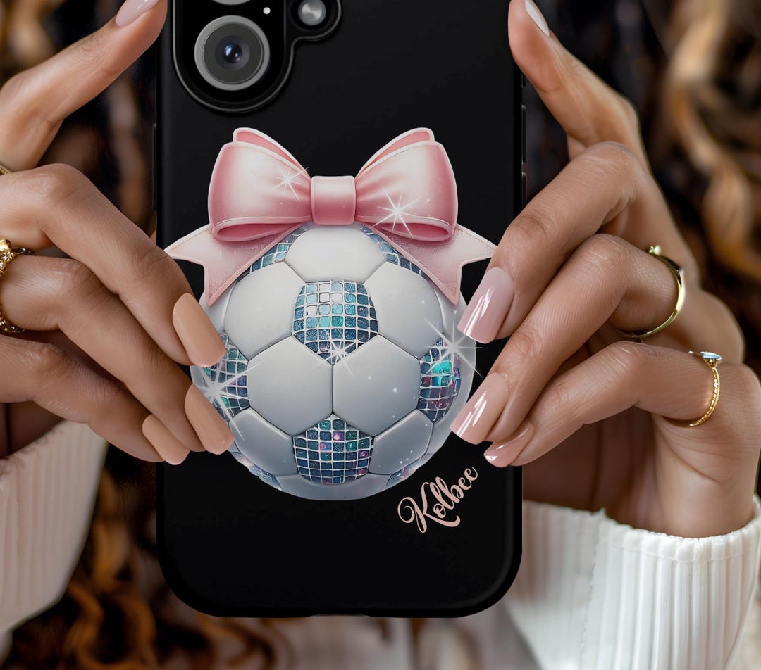 Customized Name DISCO SOCCER BALL Tough Case Mobile Cover Gift for New ...