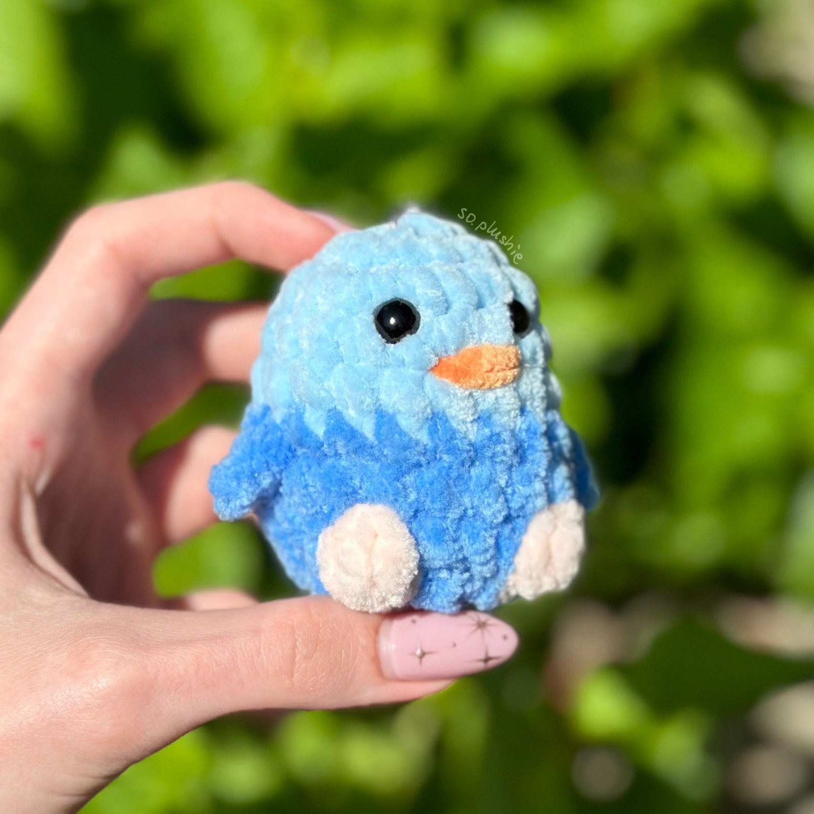 Kissing Birds Keychains Crochet Matching Birds Keychains Cute Matching ...