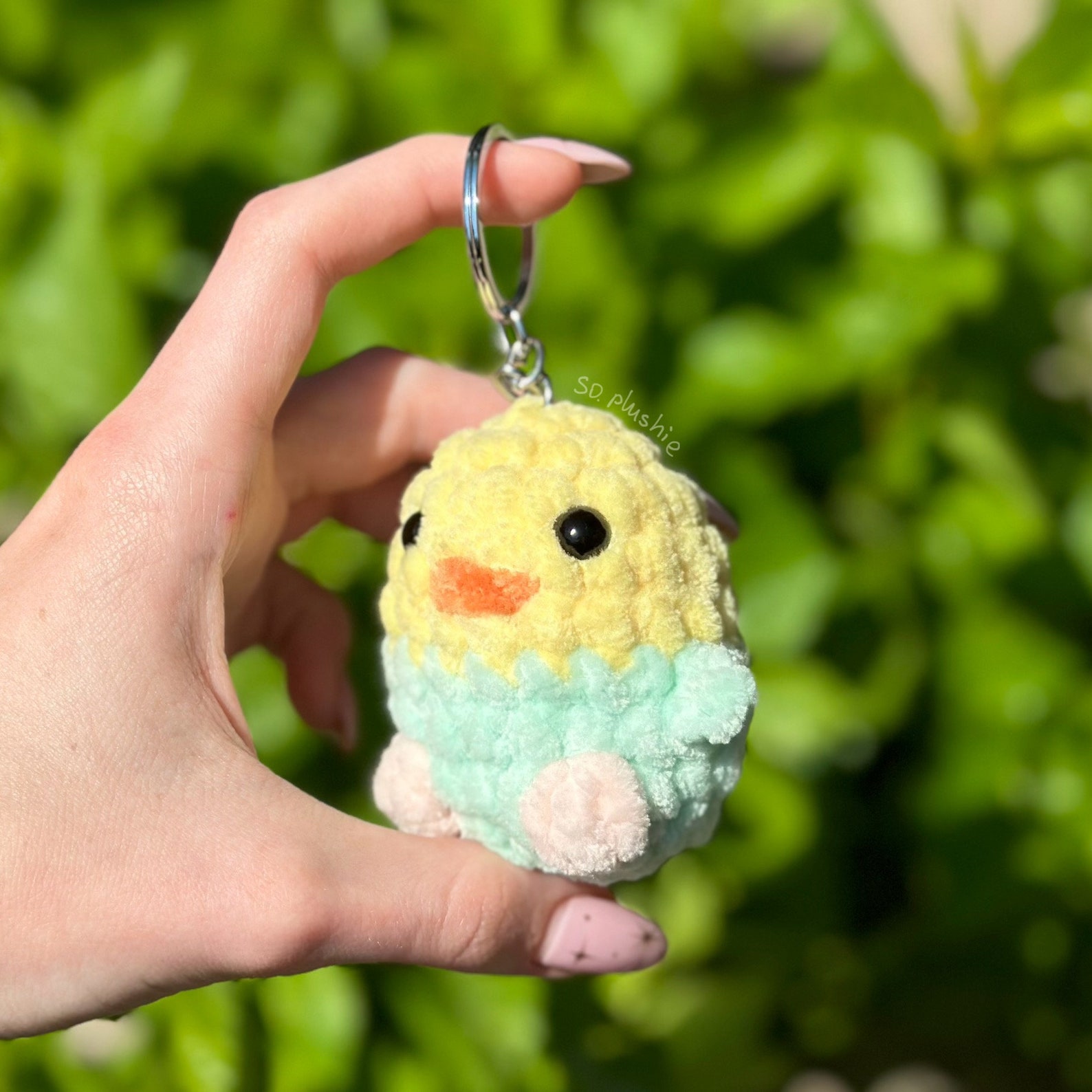 Kissing Birds Keychains Crochet Matching Birds Keychains Cute Matching ...