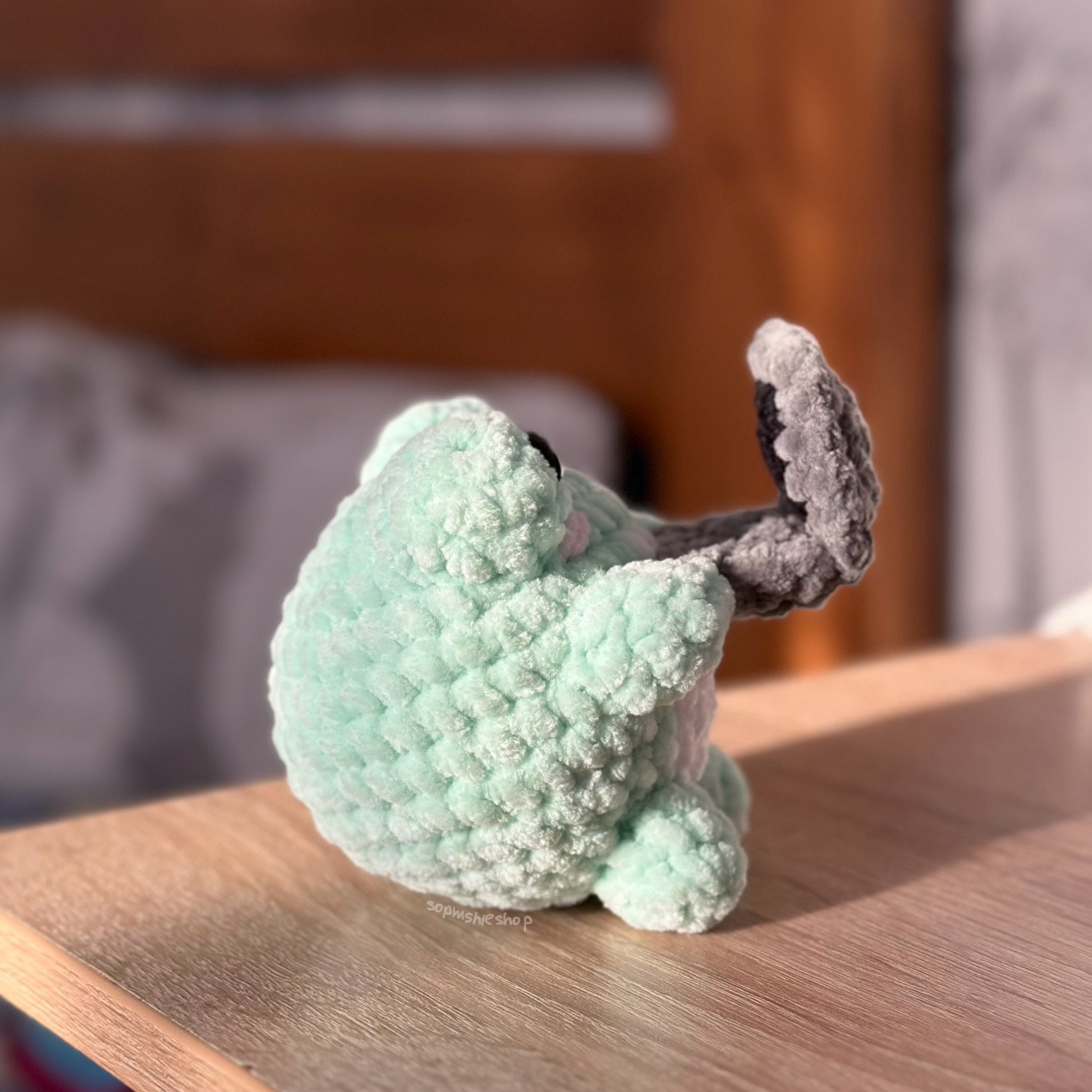 Crochet Frog With Little Laptop Perfect Gift for Gamers, IT ...
