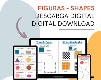 Spanish Color Flashcards Español Colores Tarjetas (Download Now) - Etsy