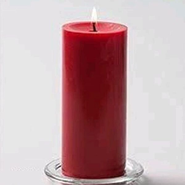 Red Candle - Etsy